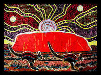 uluru-painting – Net of Light